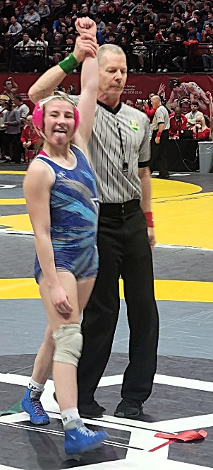 Warren’s Emma Gorrell runner-up at state wrestling tournament | News ...